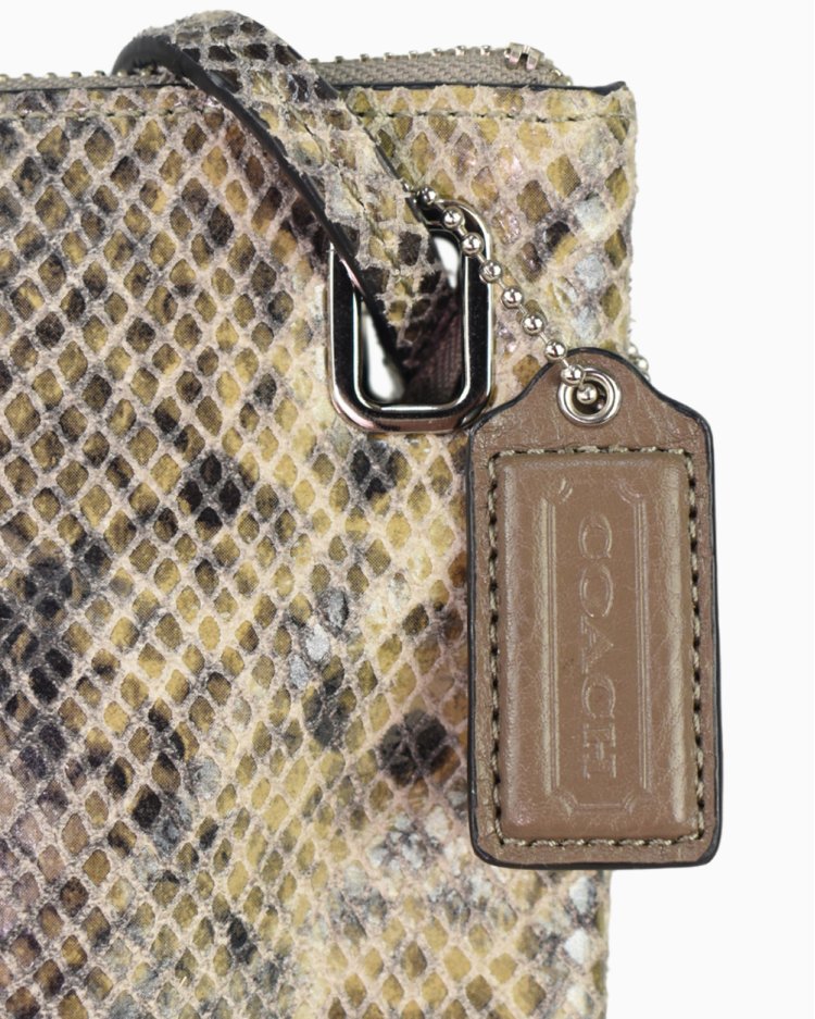 Bolsa Coach Python Original Feminina